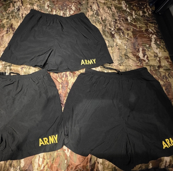 U.S. Army | Shorts | Regulation Black Army Pt Shorts Medium | Poshmark